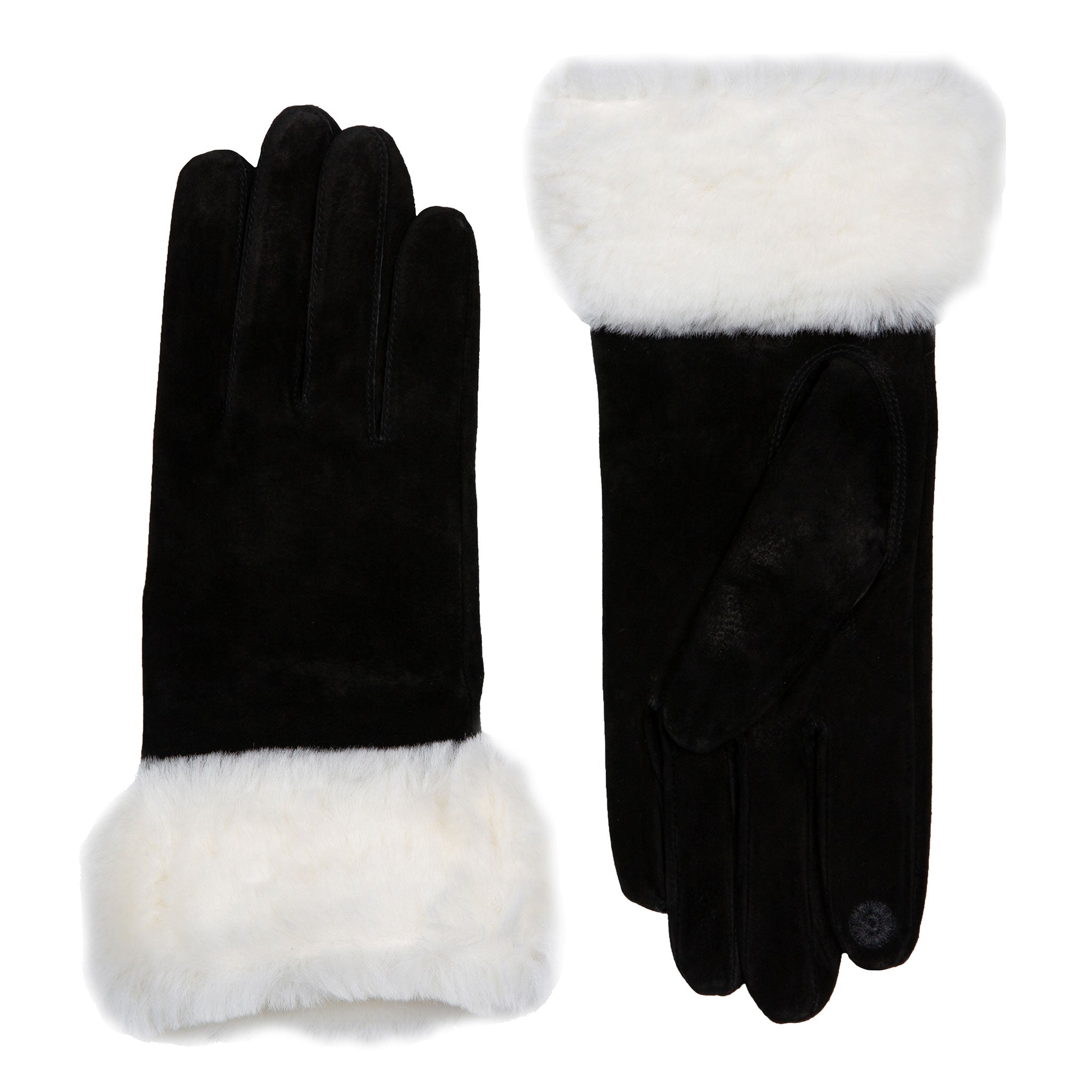 Shearling lined womens gloves store