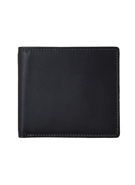 Men's Smooth Nappa Leather Bifold Wallet with RFID Blocking | Dents