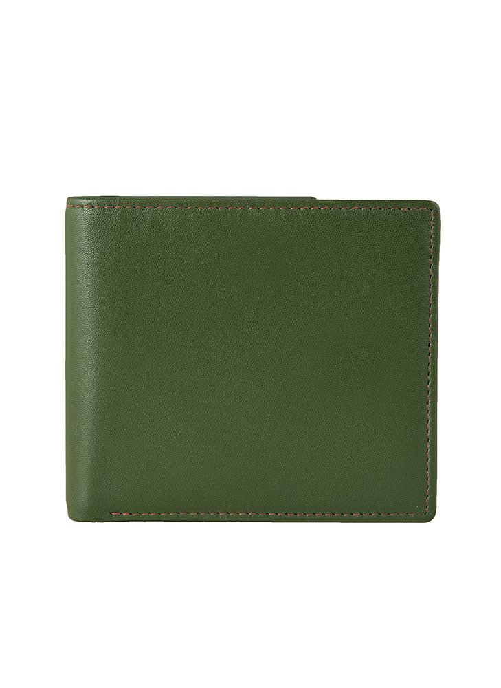 Men's Smooth Nappa Leather Bifold Wallet with RFID Blocking | Dents