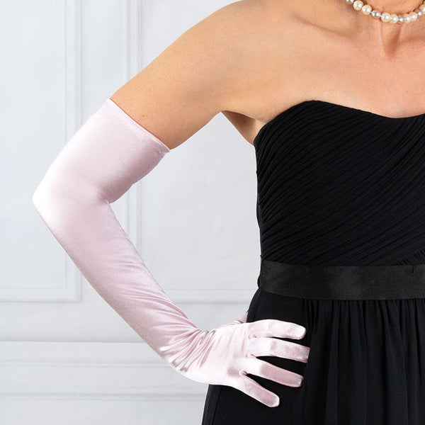 Women's Long Satin Evening Gloves | Dents