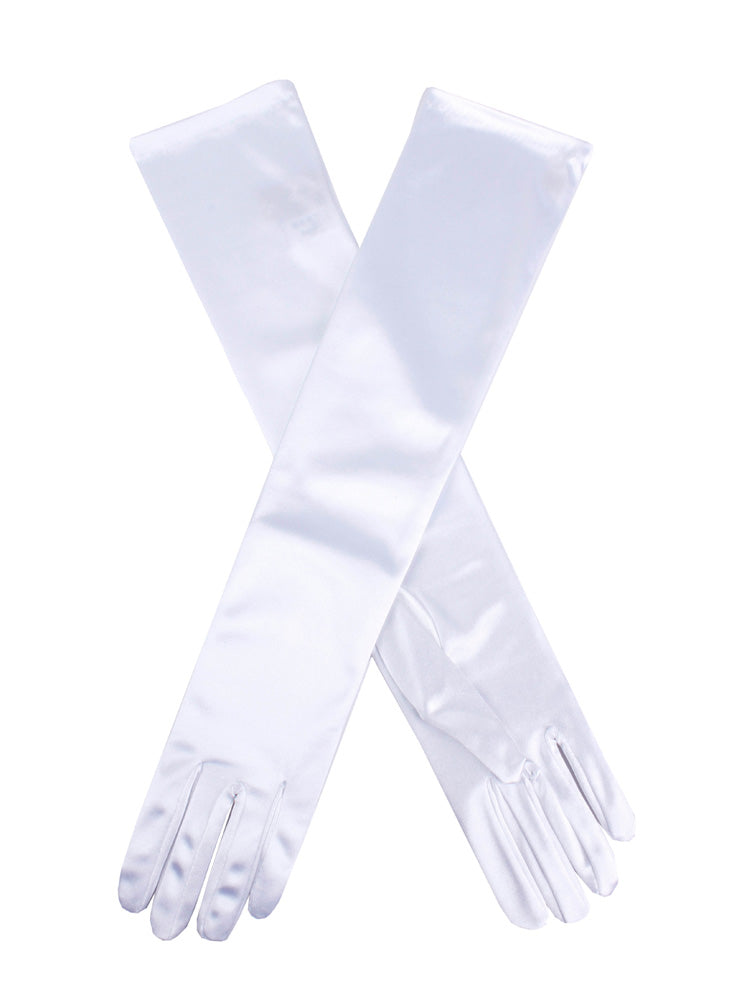 Women's Long Satin Evening Gloves | Dents