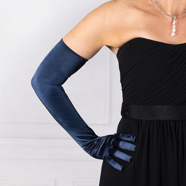 Women's Long Satin Evening Gloves | Dents